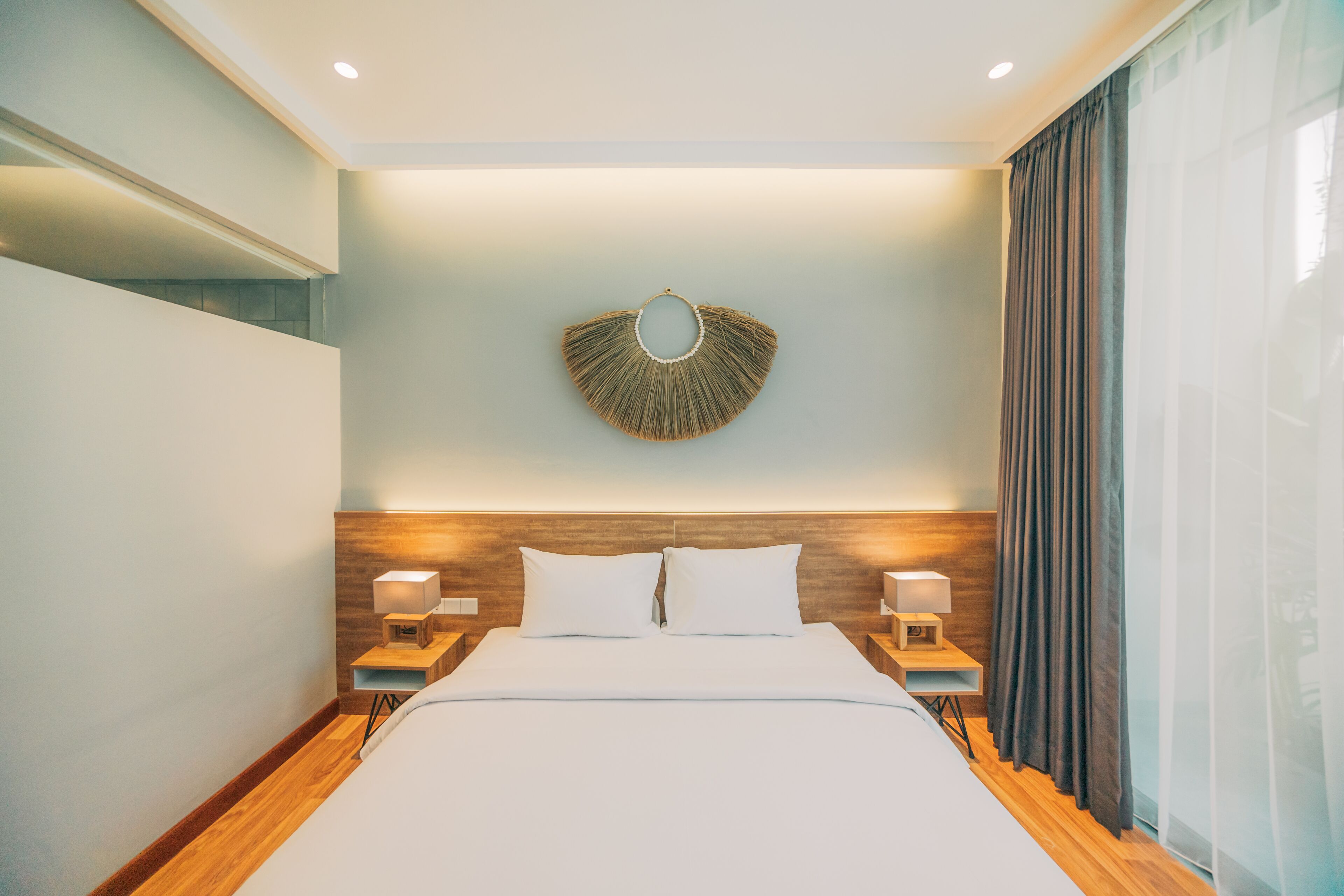 Quarto Duplo, junto à piscina | Cofre no quarto, secretária, Wi-fi grátis, roupa de cama fornecida 