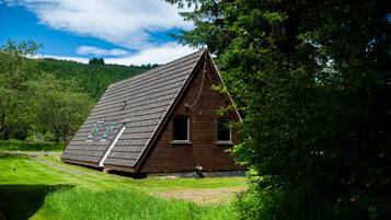 Cabine, casa de banho privativa, vista para o lago (Hot Tub) | Jardim