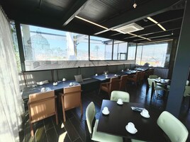 Serviço de café da manhã, culinária mexicana, restaurante ao ar livre 