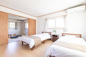 2 quartos, Wi-fi grátis, roupa de cama fornecida 