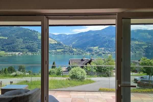 Chalé panorâmico | Vista para o lago