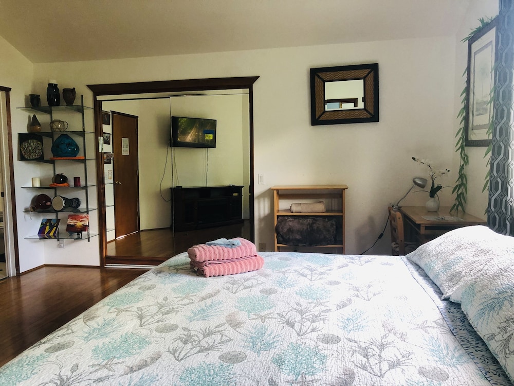 King Room Ensuite Is Spacious , Relaxing, Quiet Space With A Homey Atmosphere. - Hilo, HI