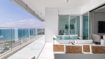 Apartamento de Luxo, 3 quartos (9F) | Vista da varanda