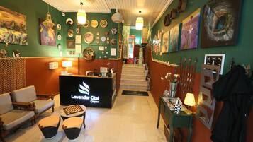 Sala de estar do lobby