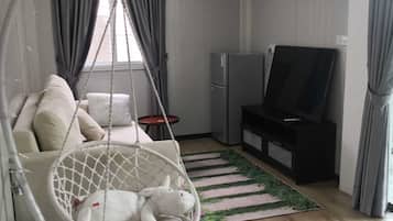 Cabana executiva | 1 quarto, Wi-Fi de cortesia, roupa de cama