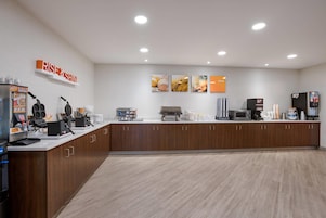 Café da manhã continental grátis todos os dias
