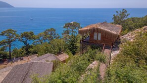 Suíte luxo, vista para o mar | Vista do quarto