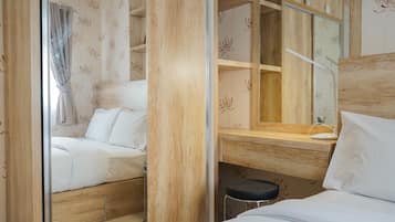 Quarto | 3 quartos, Wi-fi grátis, roupa de cama fornecida
