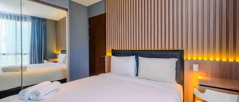 Quarto | 1 quarto, roupa de cama