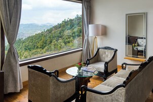 Quarto Elite | Sala de estar | Televisor LED de 42 polegadas com canais via satélite 