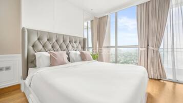 Apartamento, 1 quarto, Vista para a cidade | Vista do quarto