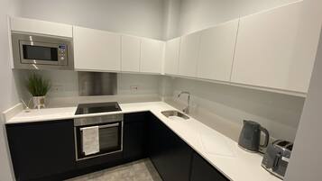 Apartamento luxo, acessível, banheiro privativo (Manhattan style apartment) | Cozinha privada