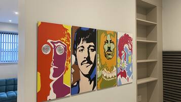 Apartamento luxo, acessível, banheiro privativo (Manhattan style apartment) | Lounge