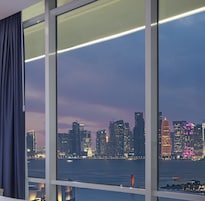 Quarto, 1 cama Queen, vista para o mar | Vista do quarto