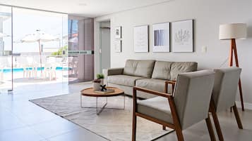 Sala de estar do lobby