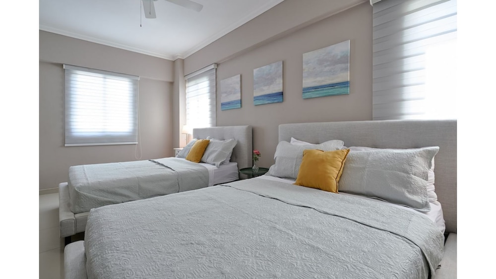 Family Apartment City Center 2 Bedroom Gym Rooftop - Santo Domingo