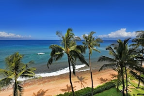 Na praia