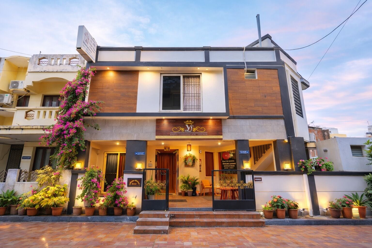 Fachada do alojamento