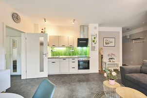 Apartamento standard | 1 quarto, ferros/tábuas de passar roupa, Wi-Fi de cortesia