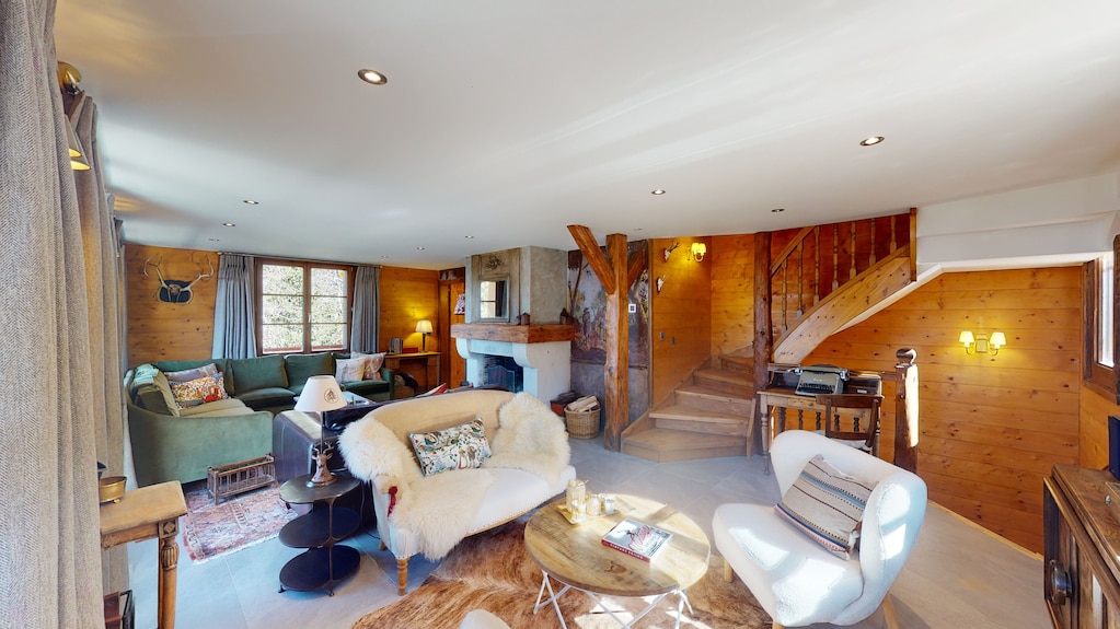 Charming Chalet - Walk To Piste & Villars Centre! Style & Comfort 5 Bed/4 Bath! - Kanton Waadt