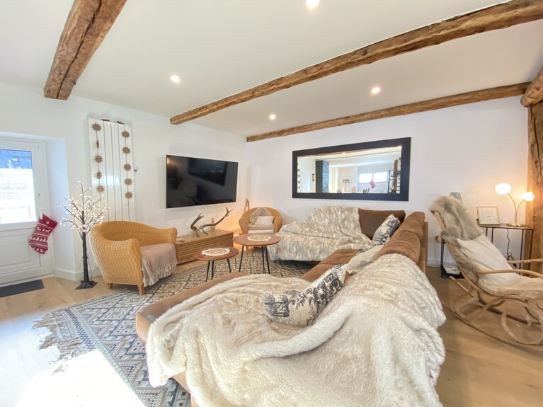 Superbe Duplex 8/10 Pers 5ch 3sdb 1 Balcon 150m2 Cocooning Au Coeur Du Queyras - Molines-en-Queyras