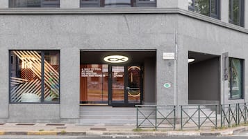 Entrada do alojamento