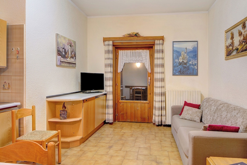 Appartement "Baita Franz 3" Met Uitzicht Op De Bergen, Tuin En Wifi - Pontresina