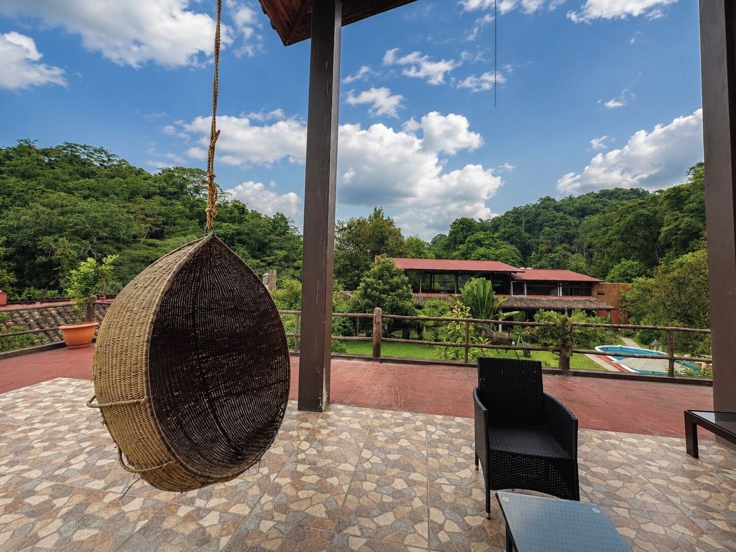 Fachada da propriedade