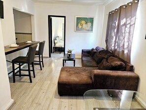 King Apartment | Sala de estar