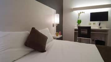 Quarto Duplo Standard | Wi-fi grátis, roupa de cama fornecida