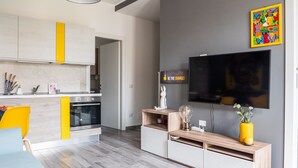 Apartamento Deluxe | Sala de estar
