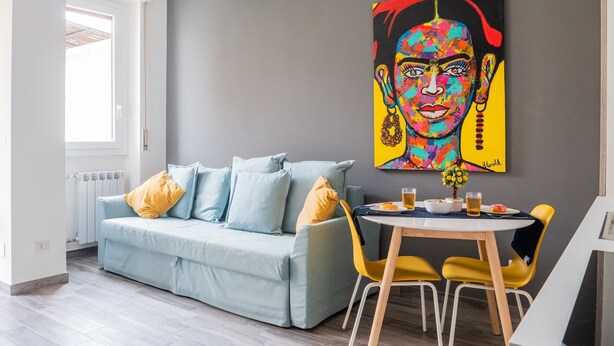 Apartamento Deluxe | Sala de estar