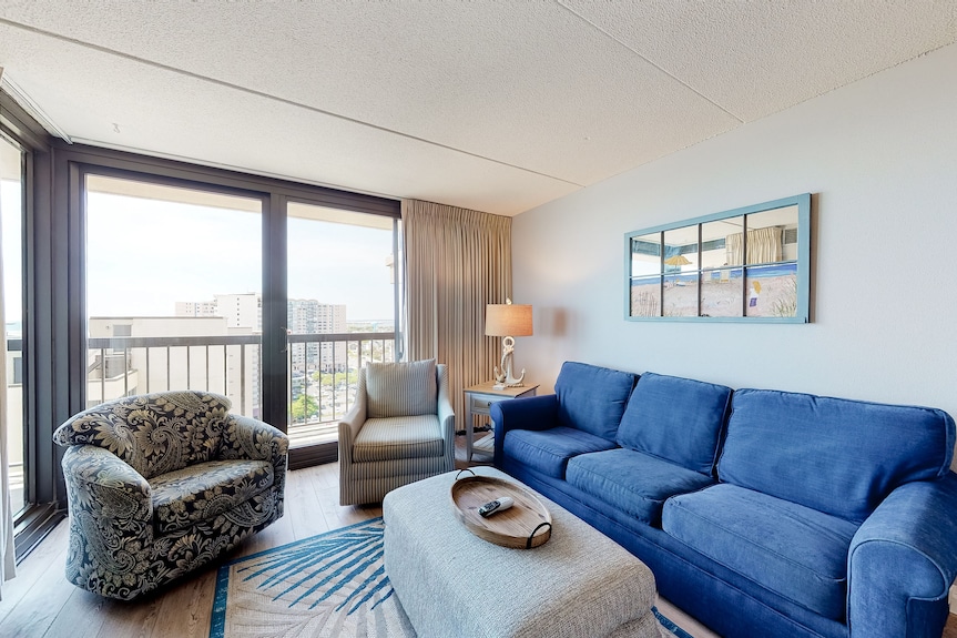 Astounding Beach Condo With Balcony, Pools, Gym, Game Room & Tennis - Ocean City, MD