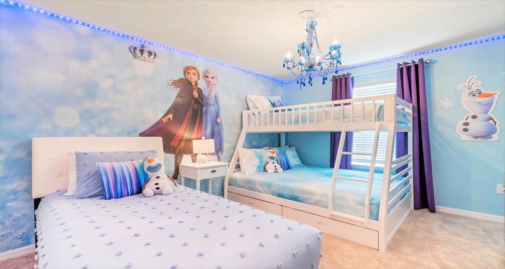 Kid Paradise: Pool, Frozen & Harry Potter Rooms - Davenport, FL