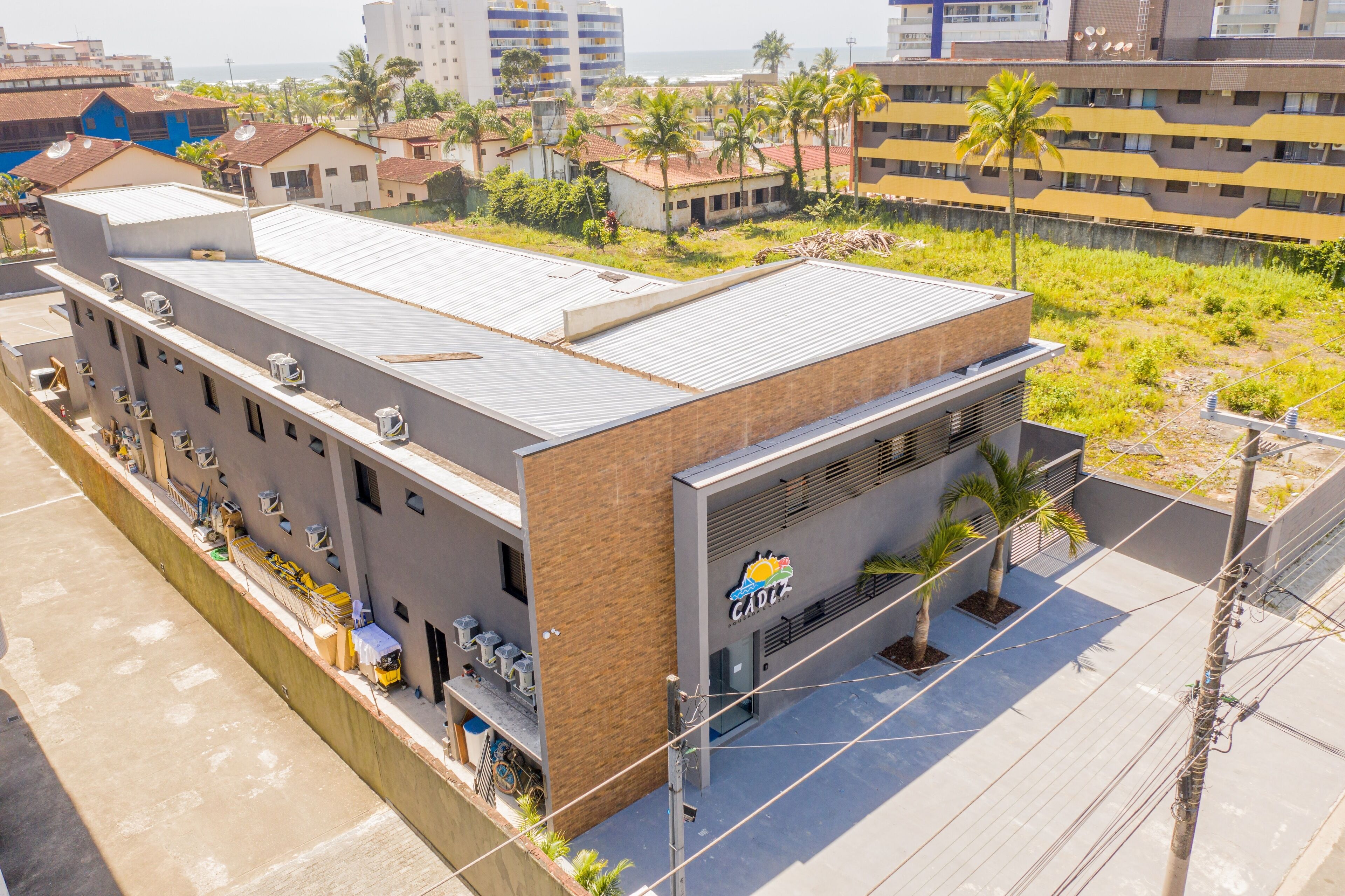 Fachada da propriedade