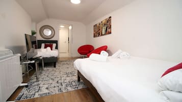 Estúdio | 1 quarto, ferro/tábua de engomar, Wi-fi grátis, roupa de cama fornecida