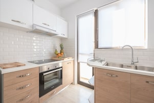 Apartamento, 1 quarto, varanda, Vista para a cidade | Interior