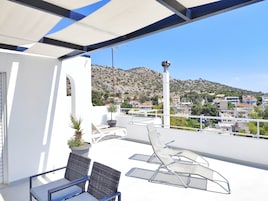 Apartamento, 1 quarto, varanda, Vista para a cidade | Varanda