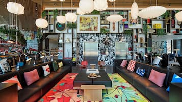 Sala de estar do lobby