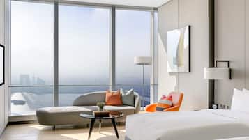 Quarto Twin Deluxe, 2 camas individuais, vista para o lago (N2) | 1 quarto, roupa de alta qualidade, minibar, secretária
