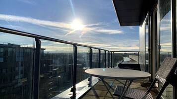 Apartamento Básico, 2 camas de casal | Varanda