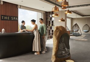 Sala(s) para tratamentos a casais, sauna, banho turco 