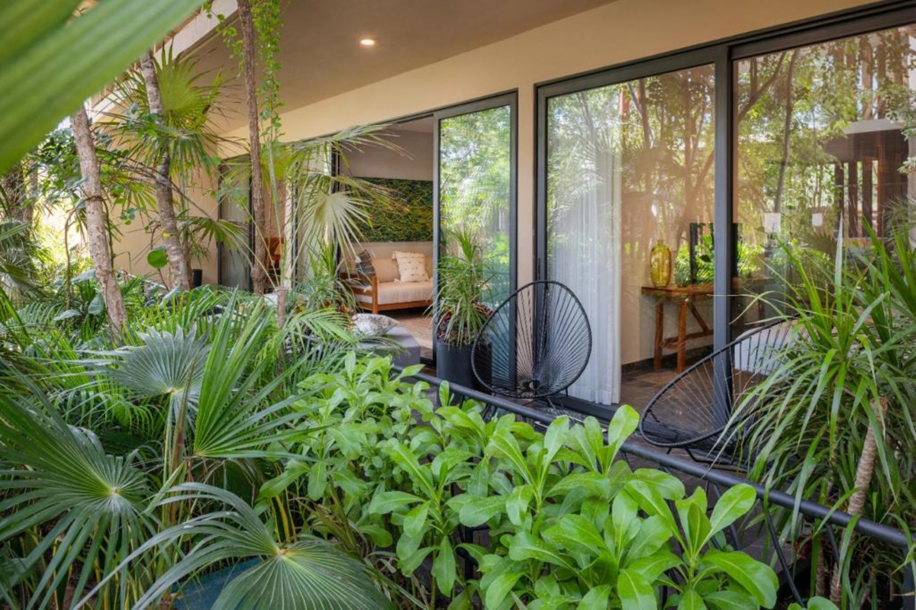 Apartamento de Luxo, 2 quartos, piscina privativa, no rés do chão | Terraço/pátio interior