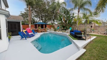 Casa, 3 quartos | Piscina | Piscina exterior, uma piscina aquecida