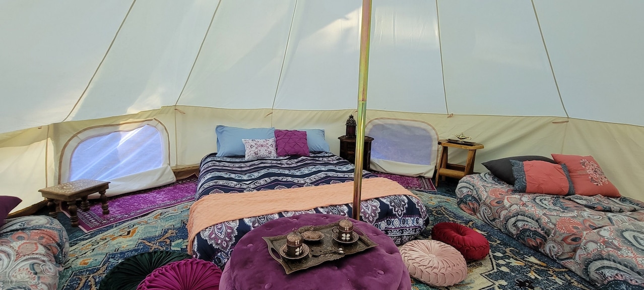 Bell Tent #1 @ Bigfoot Lodging - 캘리포니아