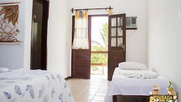 Wi-fi grátis, roupa de cama fornecida