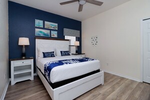 4 quartos, com decoração personalizada, com mobília individualizada 