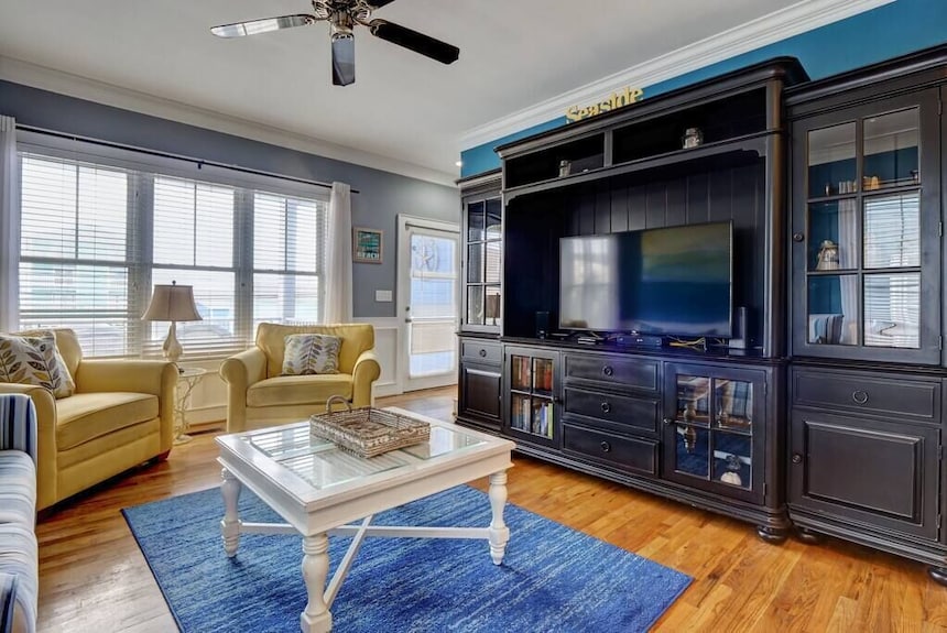 Deja Blue With An Ocean View At Carolina Beach - 卡羅萊納海灘