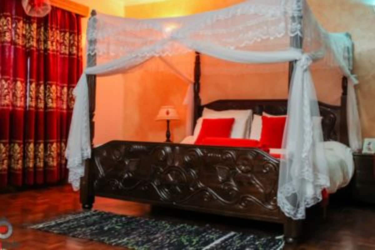 Roupa de cama fornecida