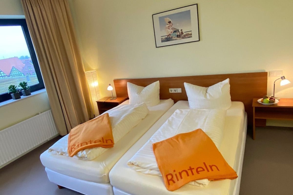 Wi-fi grátis, roupa de cama fornecida